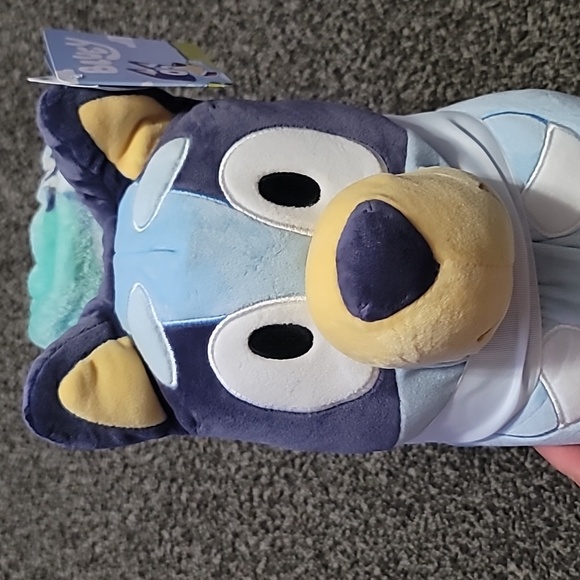 ludo | Other | Bluey Squishy Buddy Throw Set Nwt | Poshmark